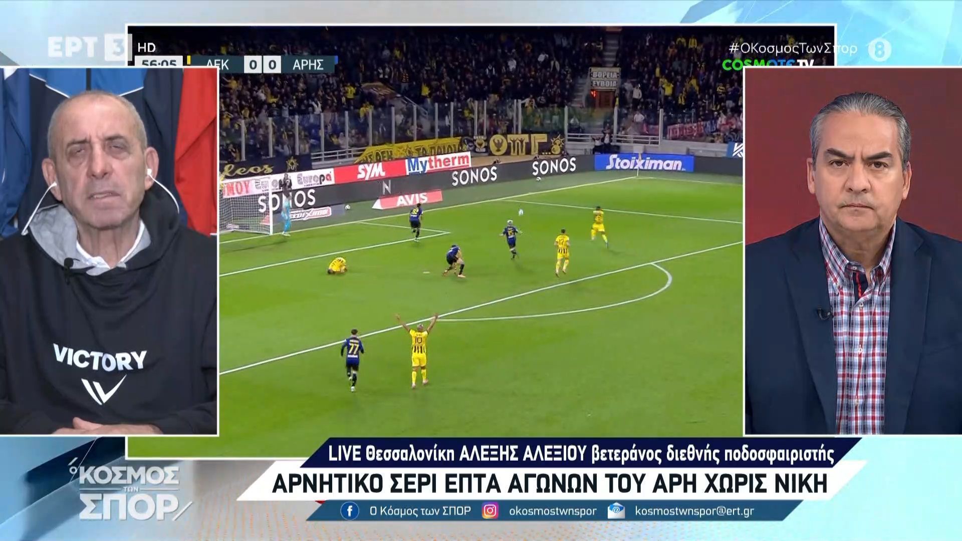 Αλ. Αλεξίου: «Ο Άρης είναι μια απογοήτευση φέτος»