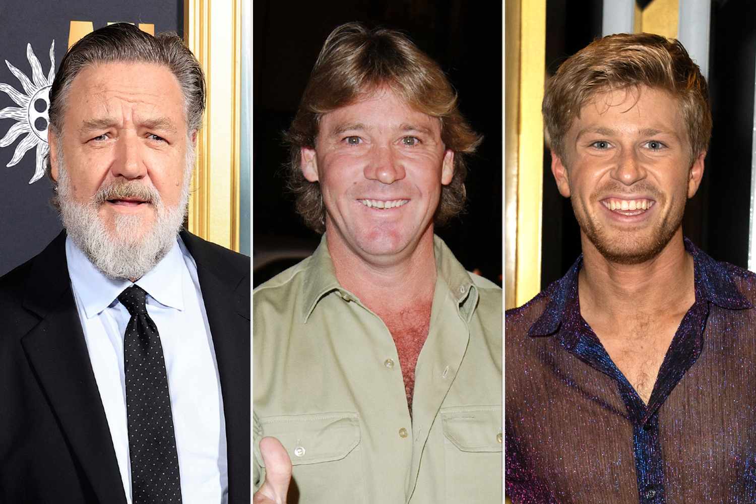 Russell Crowe Says Steve Irwin Would Be in 'Awe' of Son Robert Irwin on ...