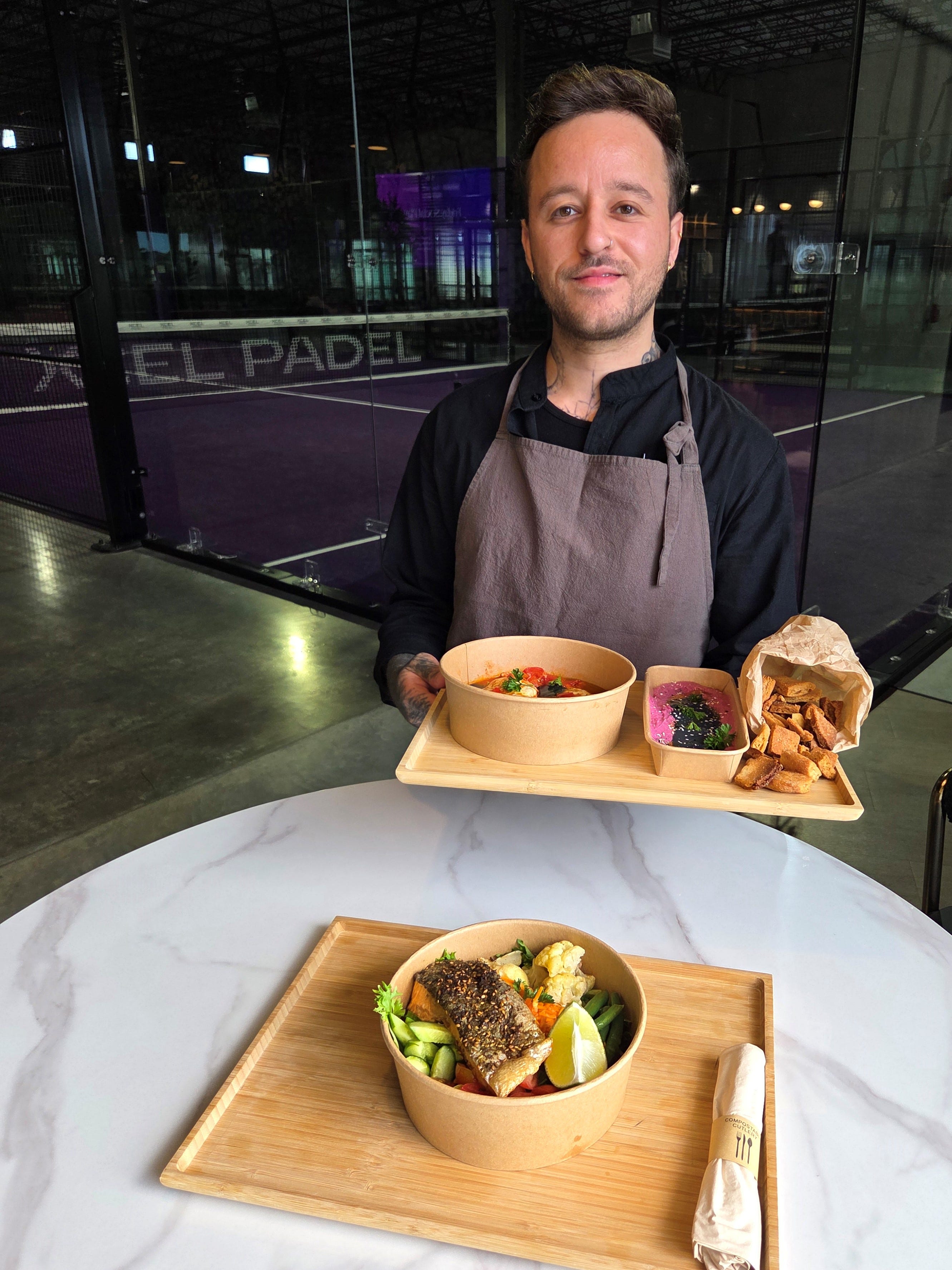 Some of the best food in Palm Beach County is in these padel facilities