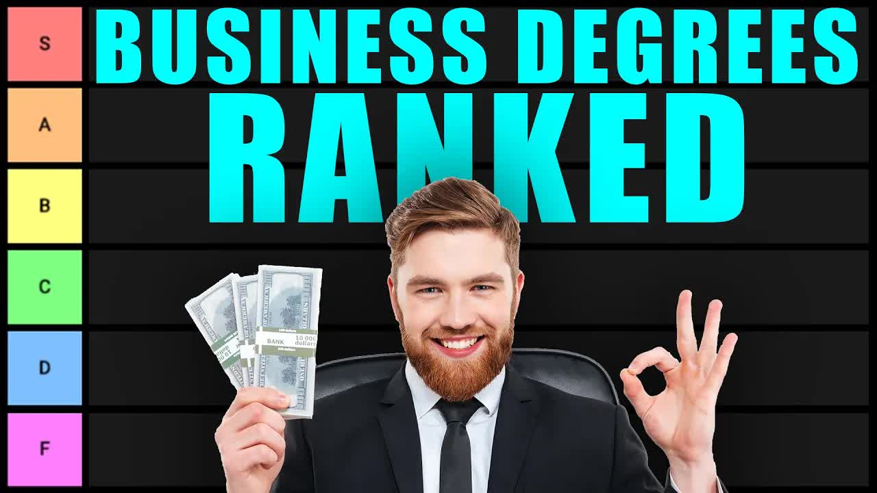 Business degree tier list