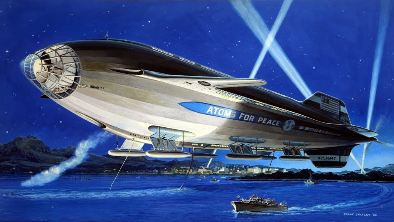 The American Flying City Forgotten Atoms for Peace Airship