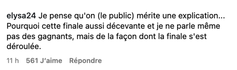 La pire finale de l'histoire d'OD? La production répond à la question ...