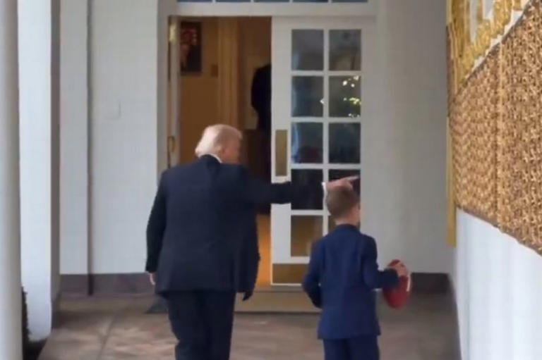 Donald Trump sparks fresh health concerns as he's spotted dragging leg ...