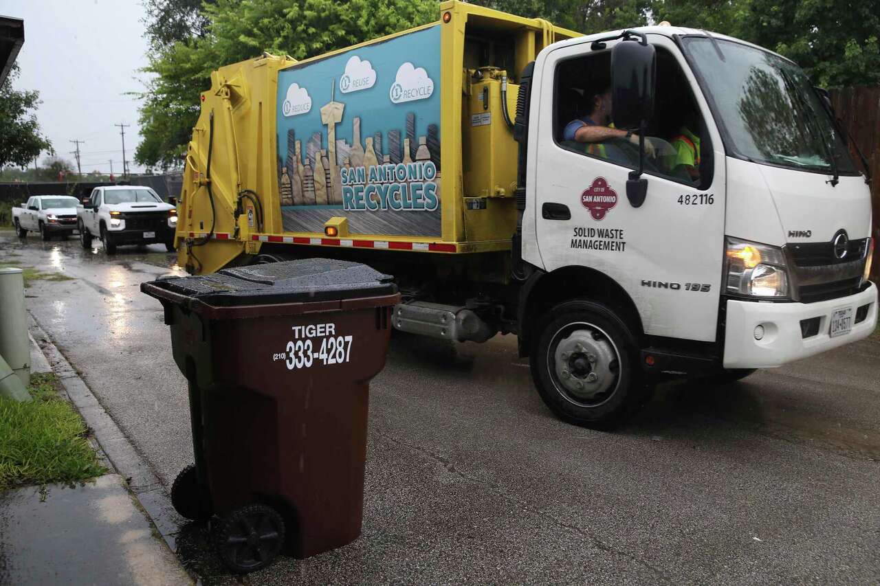 City of San Antonio's Memorial Day trash pickup schedule