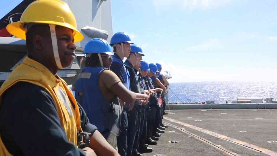 How the Navy Replenishes on the Move