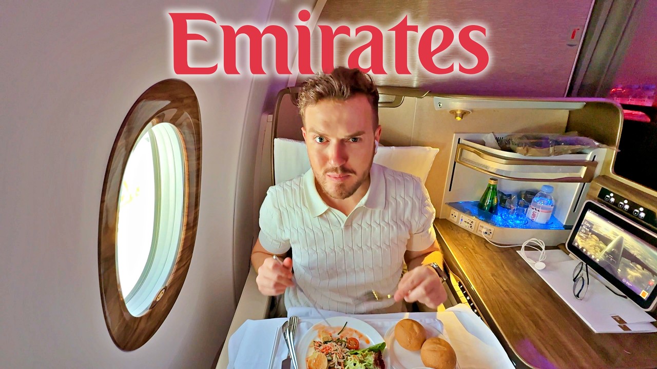 Comparing Emirates A350 and A380 business class