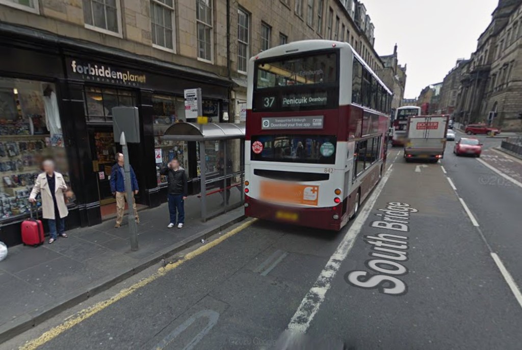 Edinburgh bus driver taken to hospital after alleged city centre bus ...