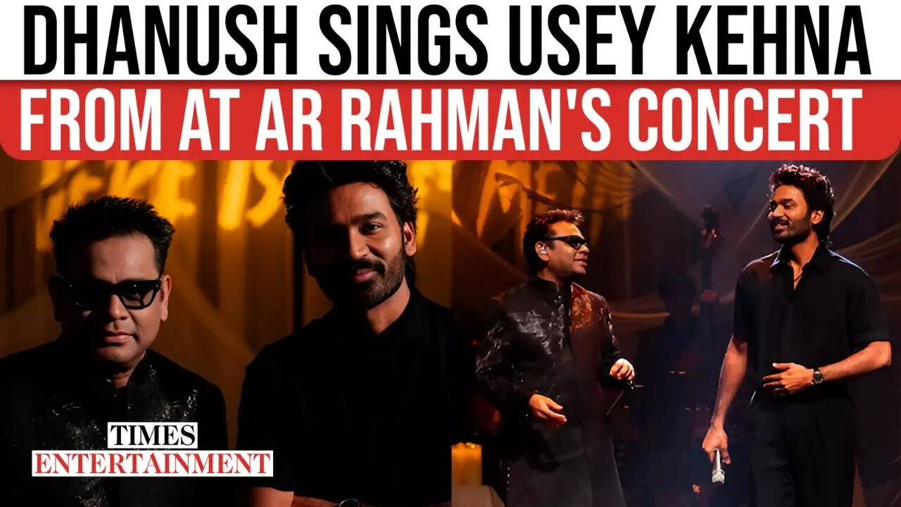 Dhanush Makes Surprise Entry at A.R. Rahman’s Pune Concert, Performs ...