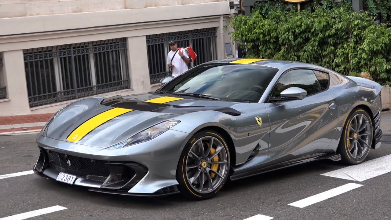 J'ai découvert la rare Ferrari 812 en ville!😍