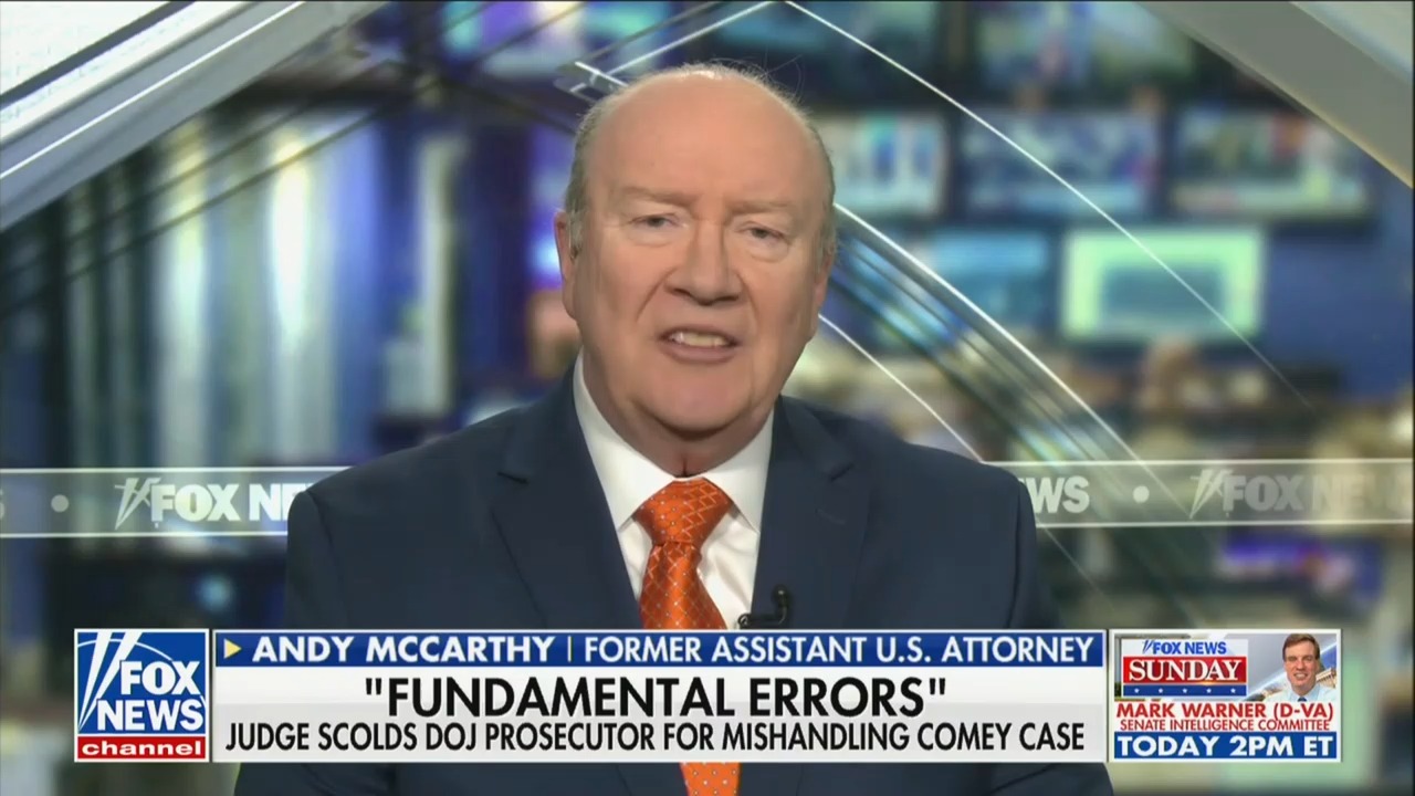 ‘A Mess’: Fox News’ Andy McCarthy Slams the Trump Admin’s ‘Incoherent ...