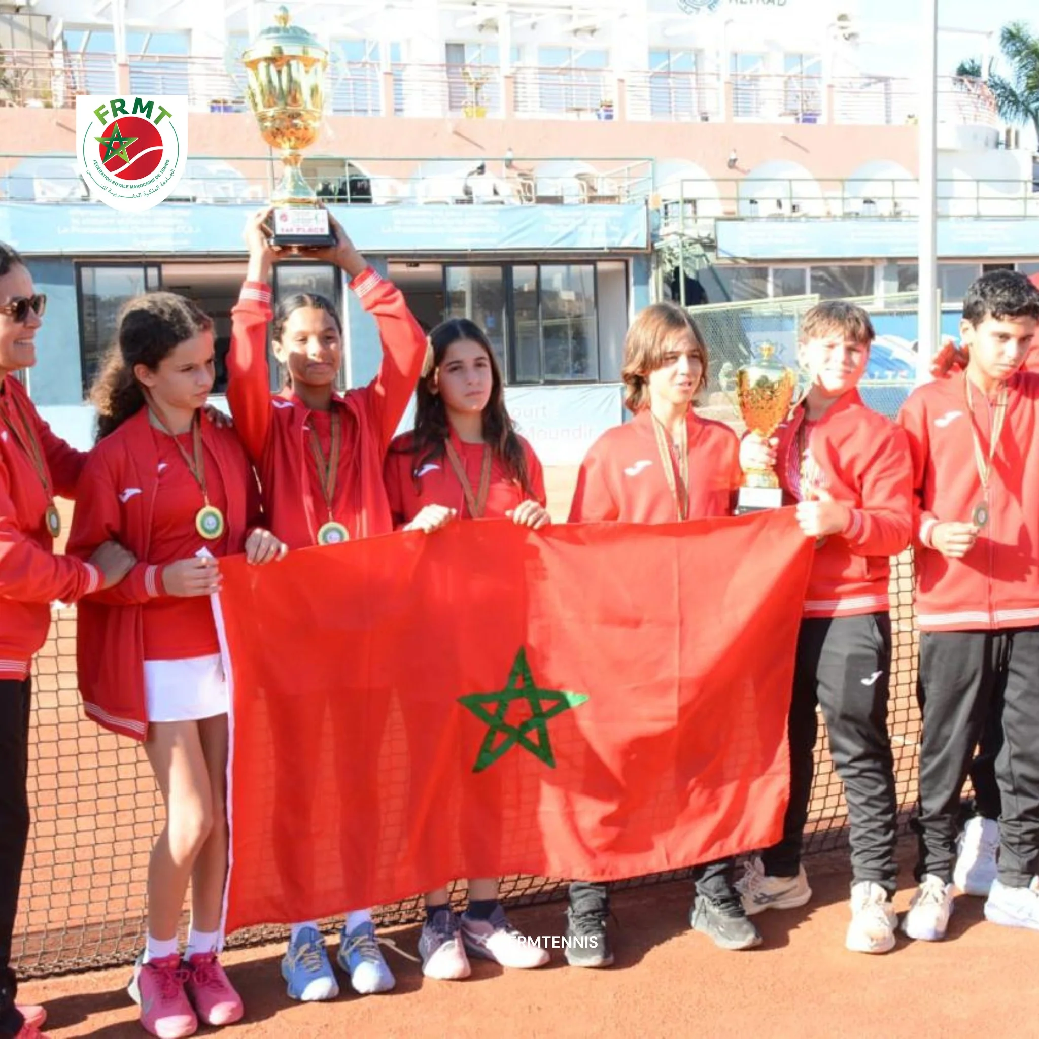 Morocco crowned U12 African tennis champions in Casablanca