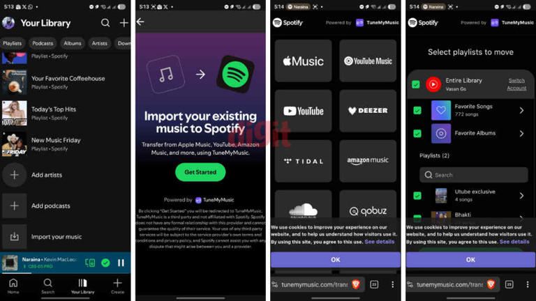 How to import your music playlists from other platforms to Spotify