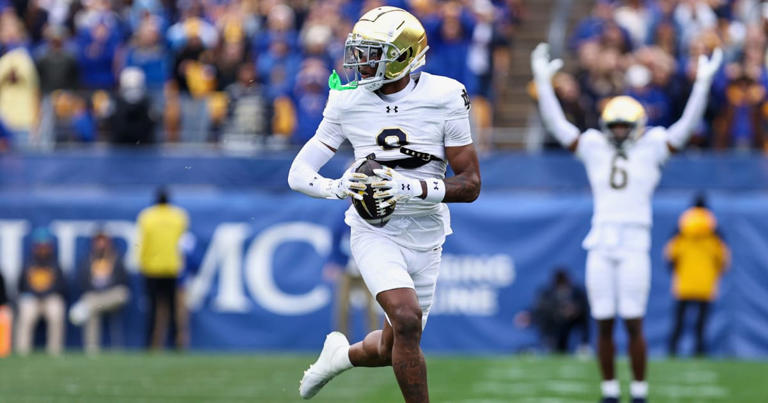 Notre Dame football injury report: Three starters ruled out vs. Stanford