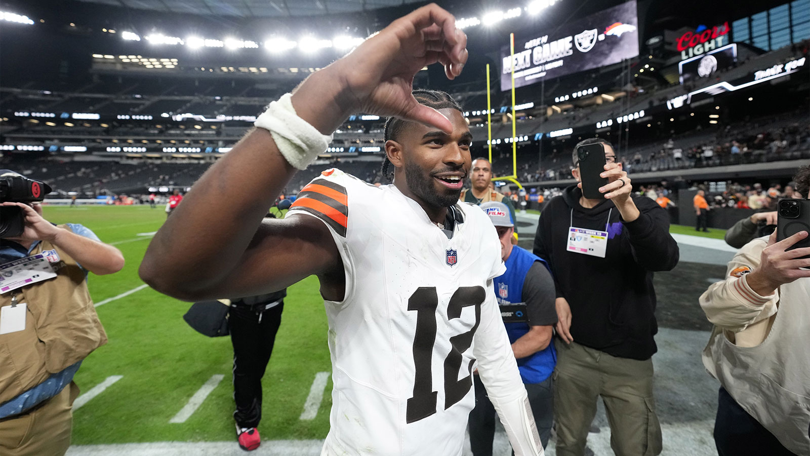 Browns’ Donovan Mitchell feeling Shedeur Sanders hype after winning ...