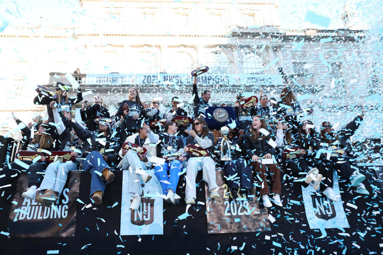 Gotham FC celebrates second NWSL title with parade, key to city