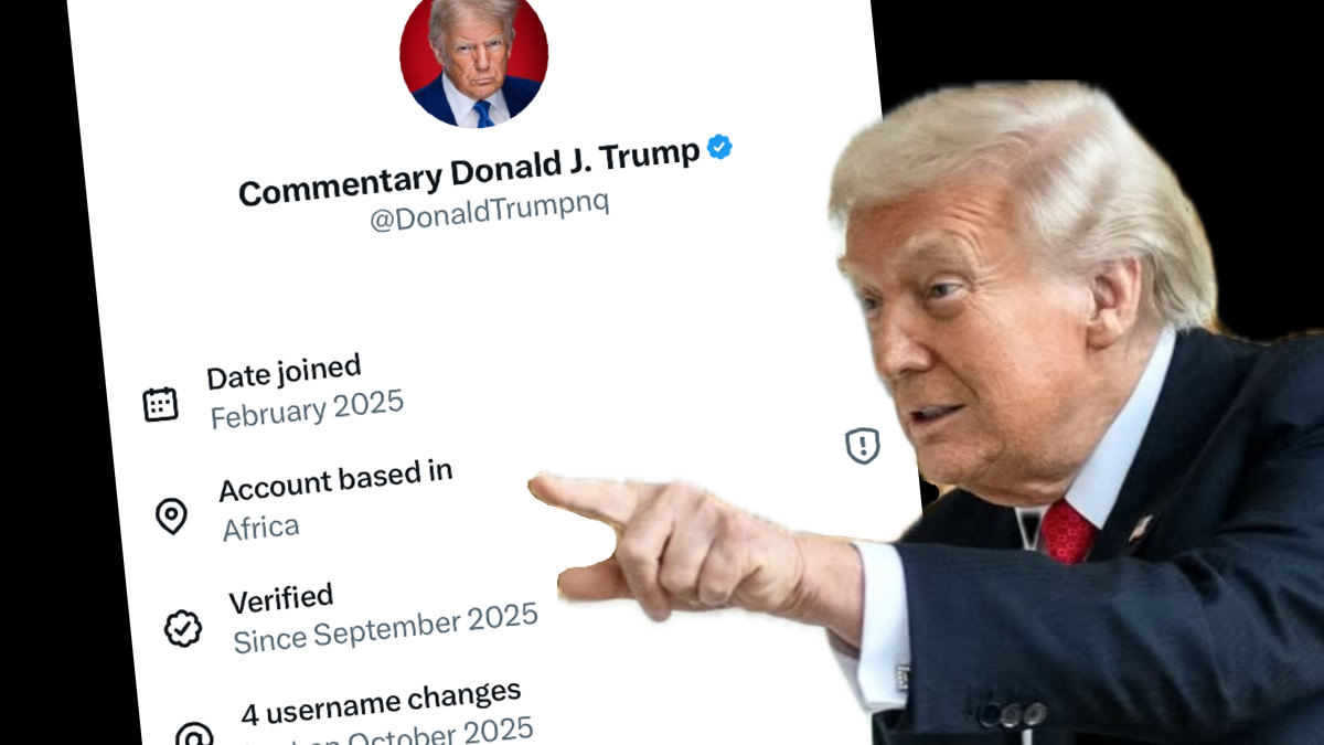 Trump Amplified Foreign-Based Accounts This Weekend
