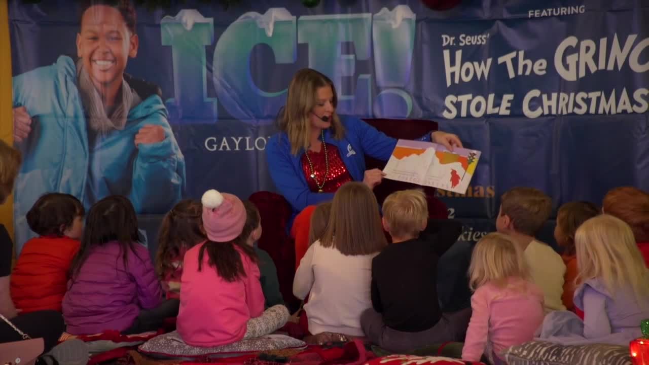 Denver7's Jaclyn Allen leads Christkindlmarket Holiday Story Time