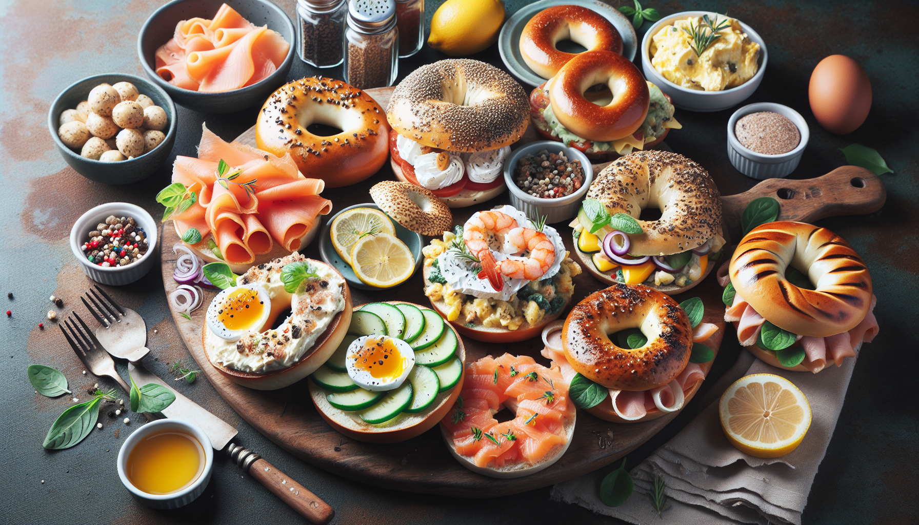 Some delicious recipes with bagels
