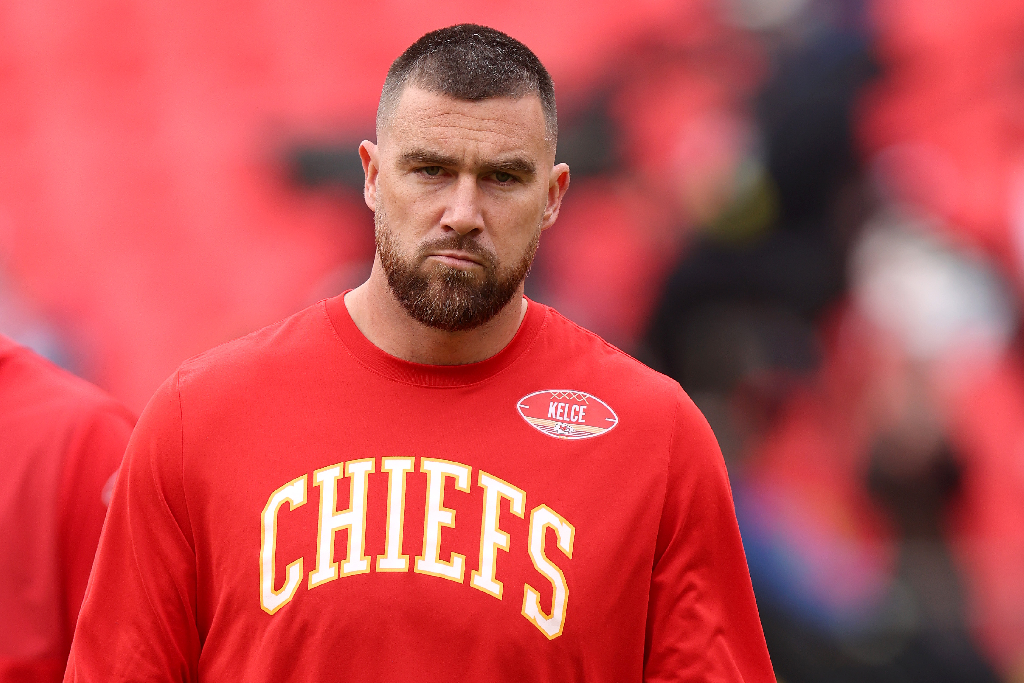 Travis Kelce has emotional reaction to Chiefs’ playoff elimination