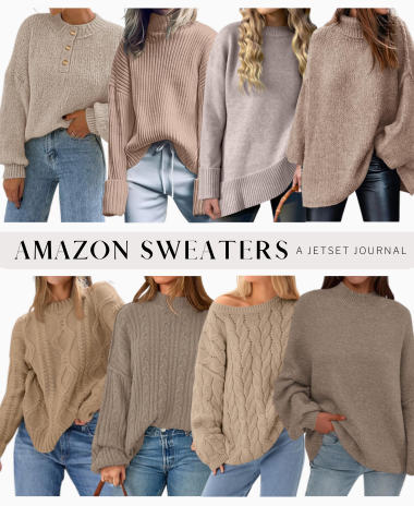 Grab a new cozy knit sweater this season