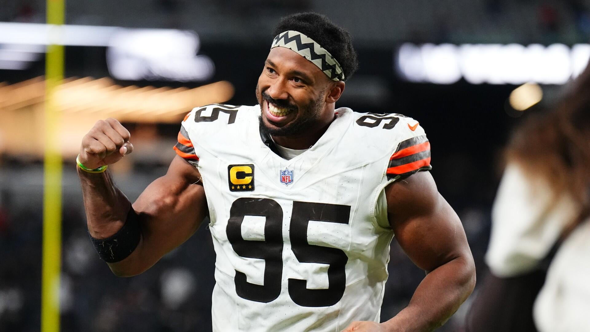 Myles Garrett on pace to shatter NFL sack record: Which QB will he take ...