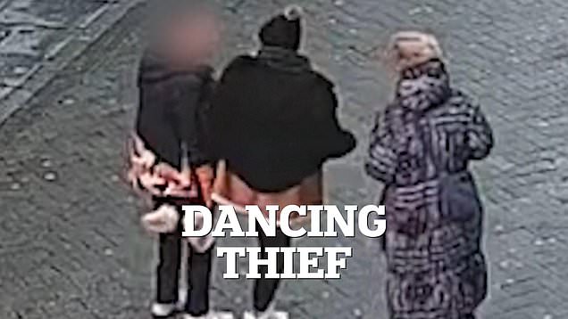 Thief uses odd dance moves to distract and steal man's phone