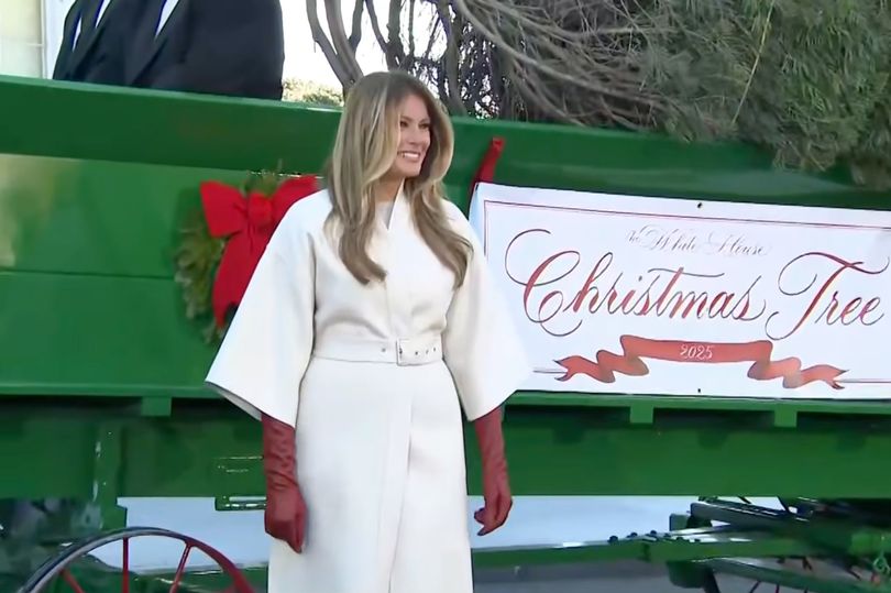Melania Trump's 4-word comment before suddenly walking away from White ...