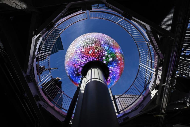 Times Square reveals striking new ball for New Year’s Eve celebration ...