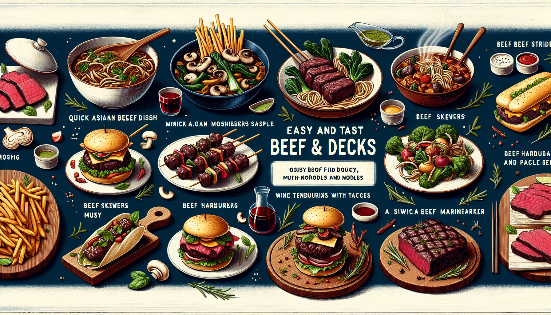 Easy and tasty beef recipes