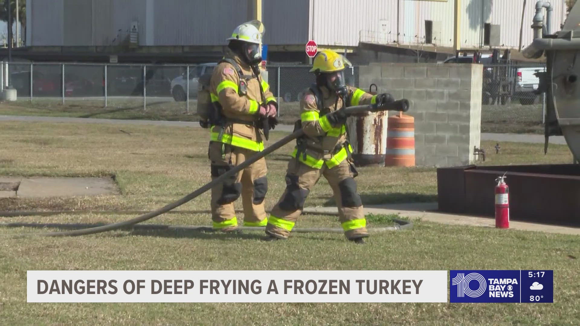 Tampa Fire Rescue's live demonstration shows what happens when you deep ...