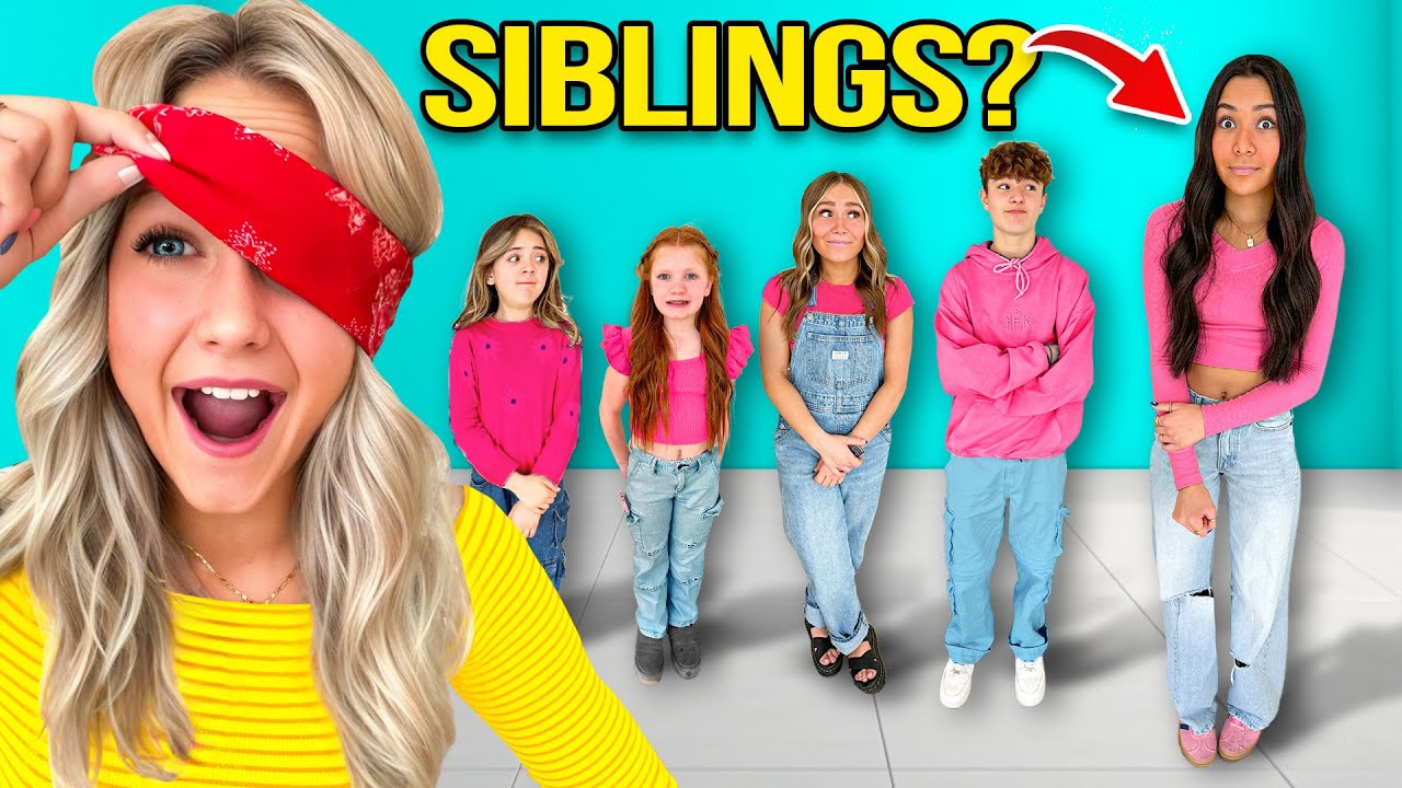 If you are a sibling step forward!