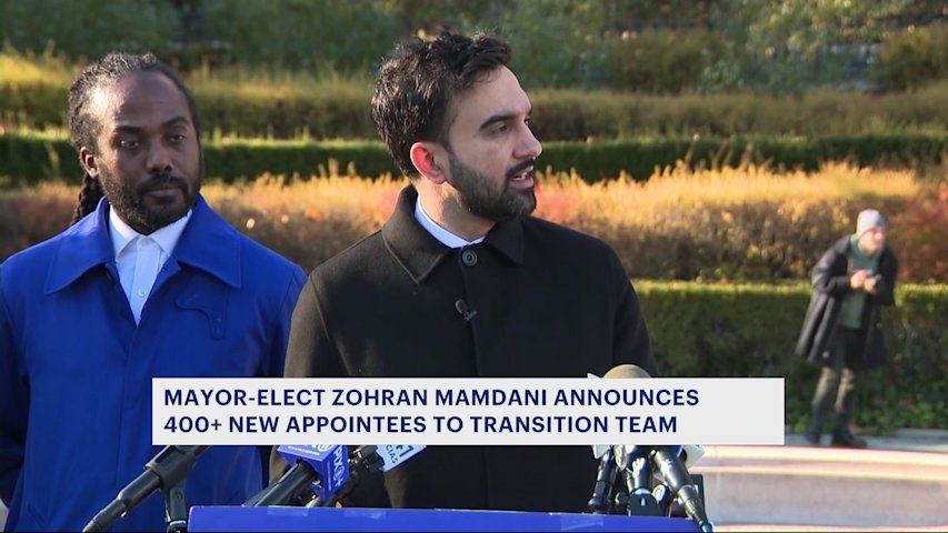 Mamdani announces new transition appointments