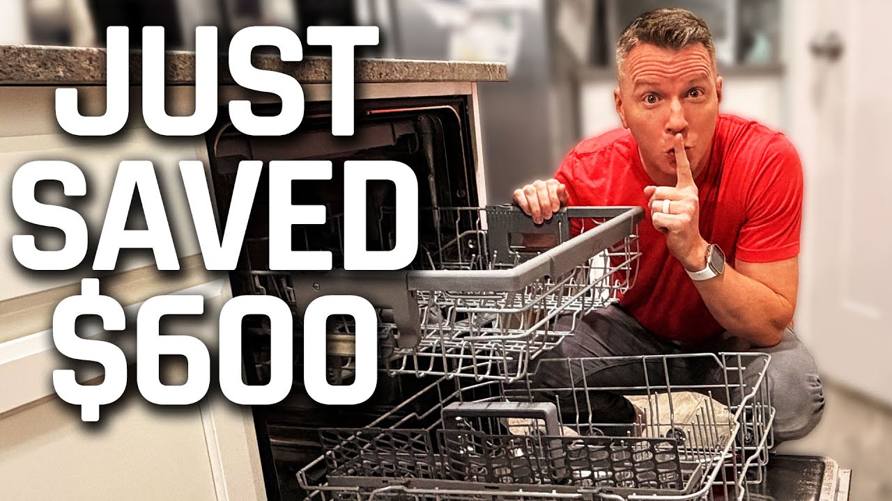 I saved $600 installing my dishwasher! 💰