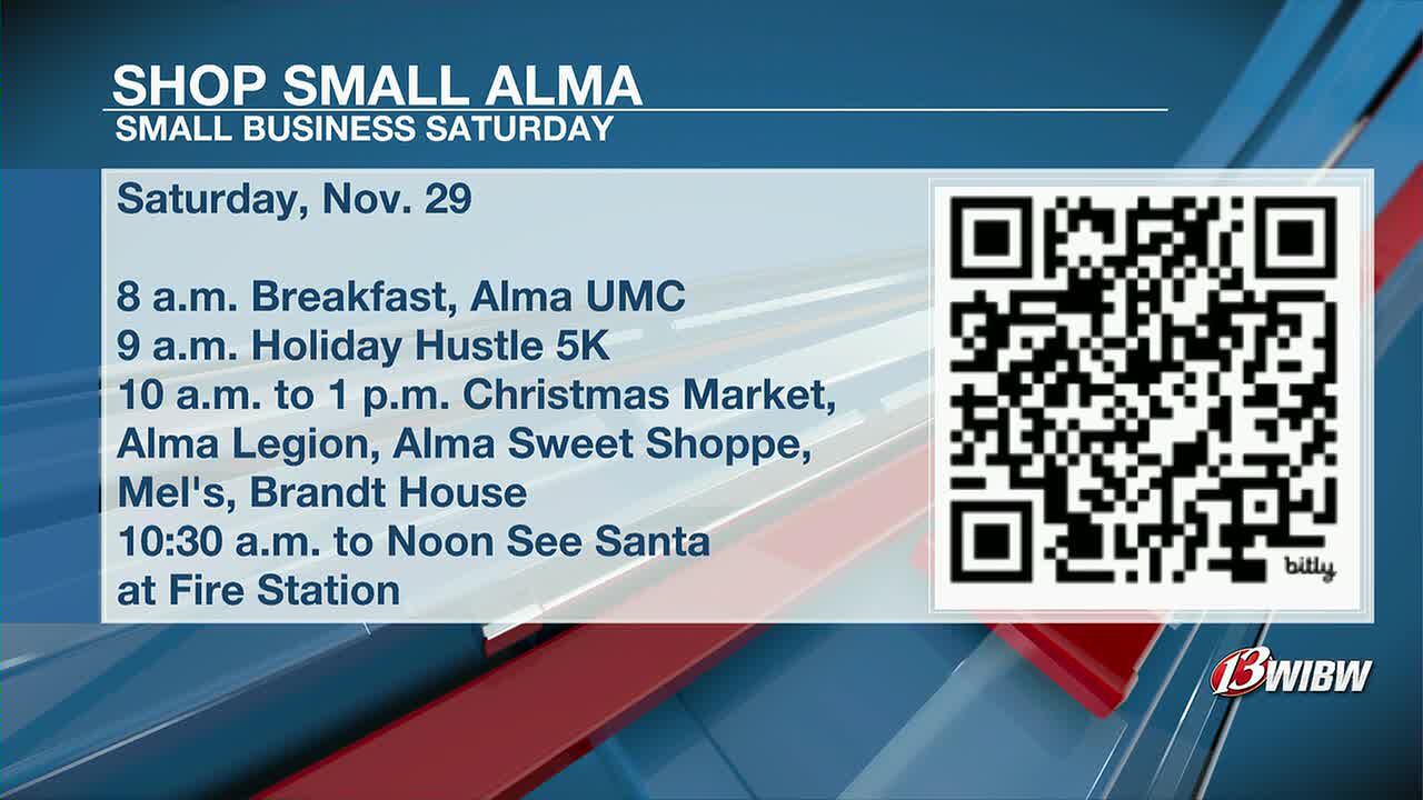 Alma community has big plans for Small Business Saturday