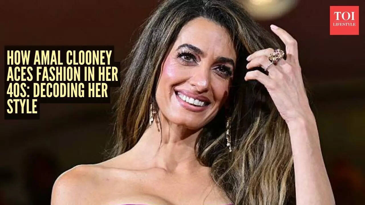Amal Clooney's fashion secrets: Decoding her style in the 40s