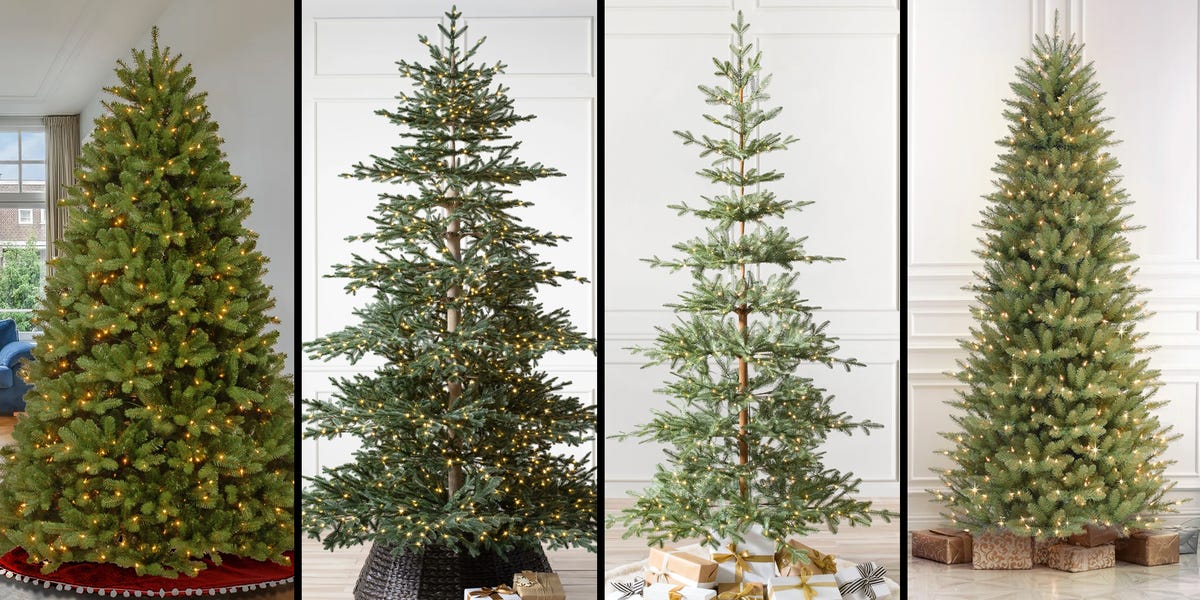 11 Best Artificial Christmas Trees That Are Hassle-Free and Basically ...
