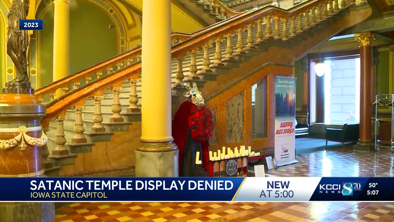 Satanic Temple again blocked from Iowa Capitol event; ACLU says denial ...
