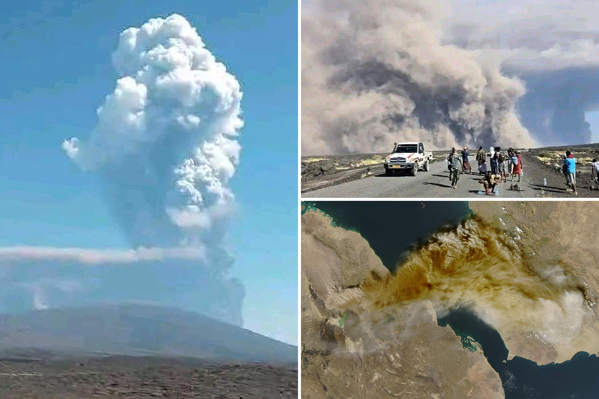 Long-dormant volcano erupts for the first time in 12,000 years ...