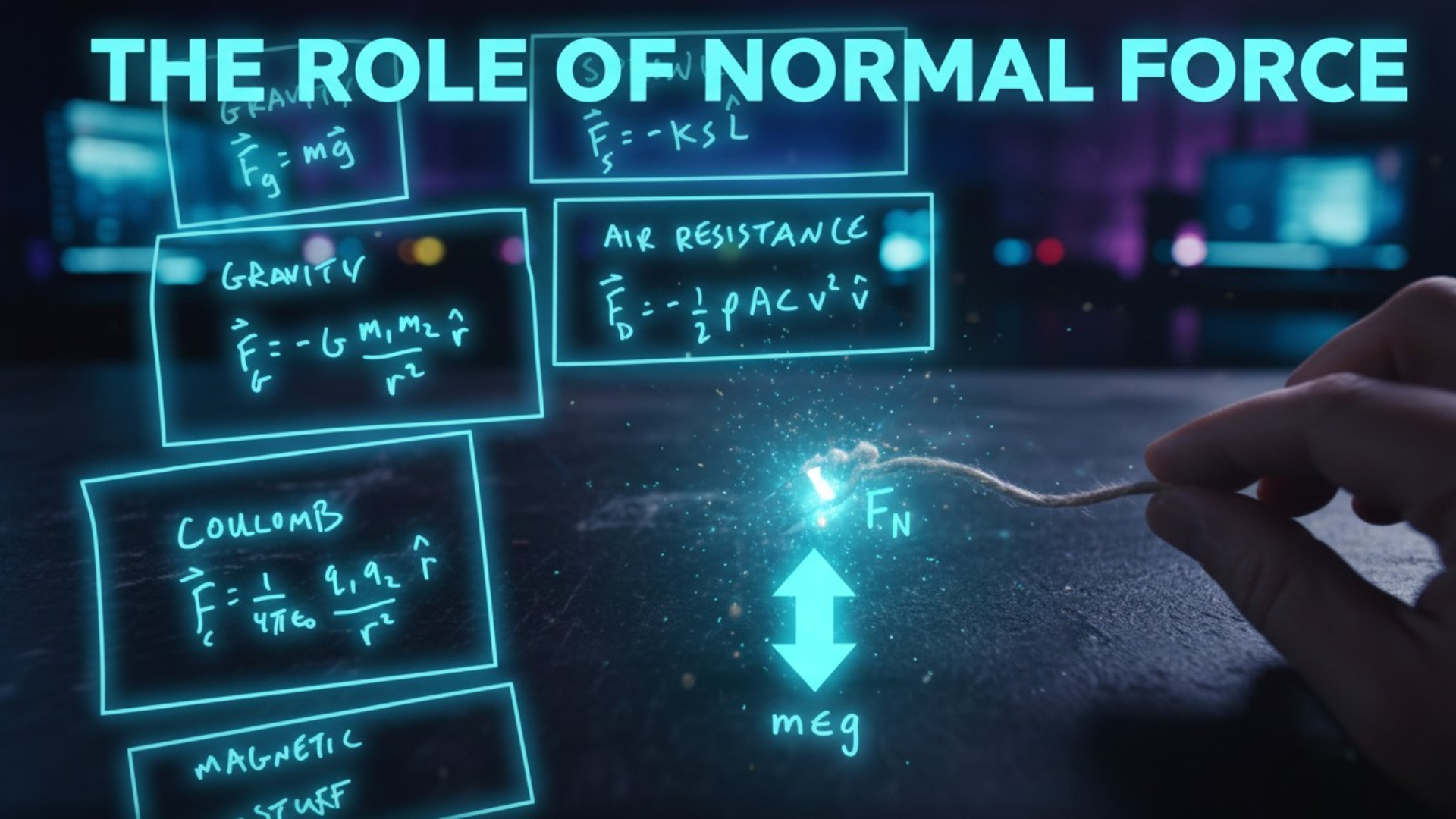 The Role of Normal Force in Forces of Constraint