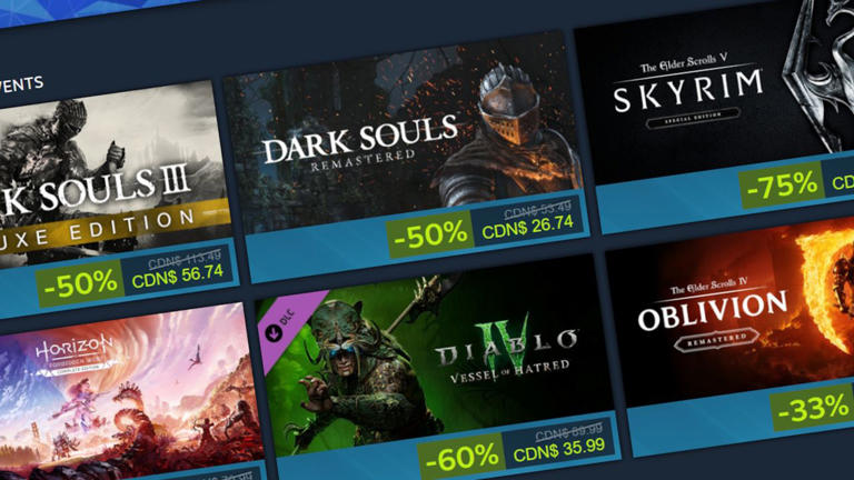 Steam's first-ever Black Friday sale makes a surprise appearance to fill the gap left by the ...