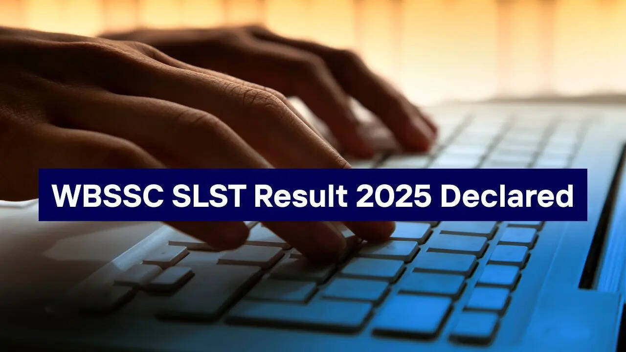 WBSSC SLST Result 2025 Declared at westbengalssc.com; Steps to Check