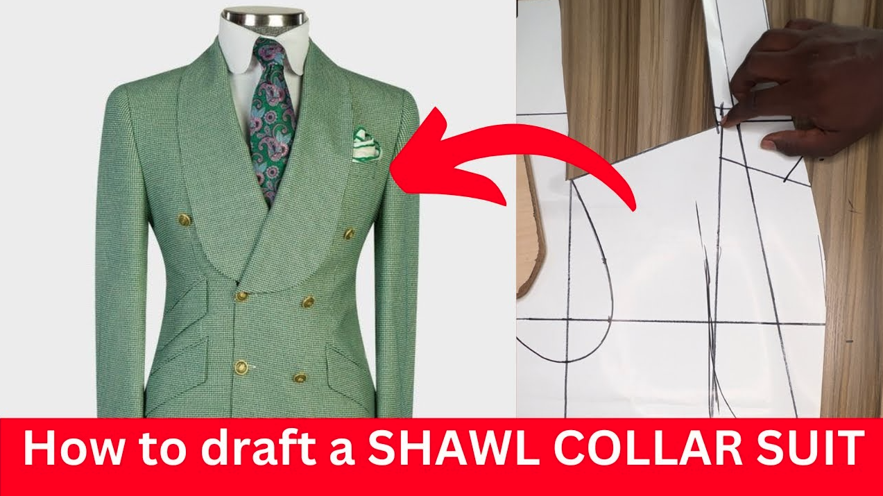 Shawl Lapel Blazer Pattern Drafting — Complete Step-by-Step Guide