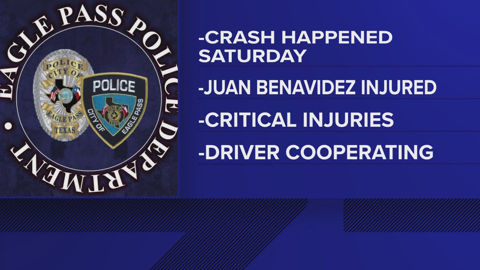 Eagle Pass officer hospitalized in San Antonio after being hit by a ...