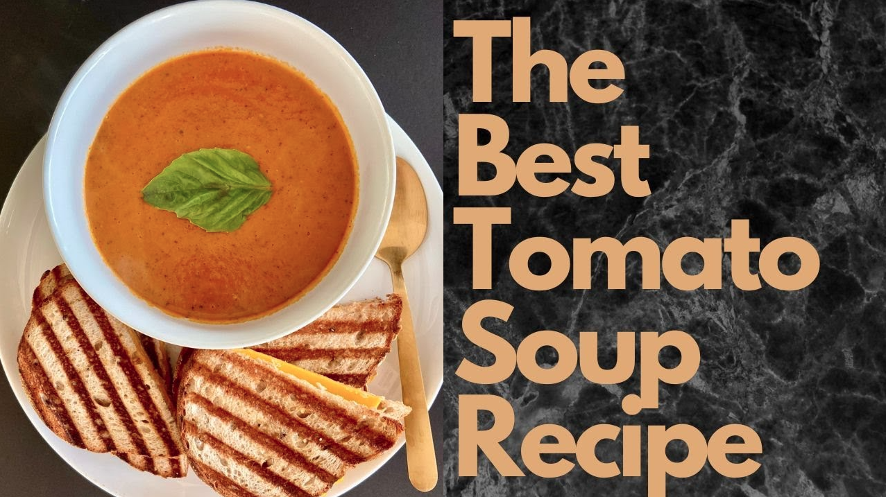 Creamy Roasted Tomato Soup — Simple, Comforting, and Full of Flavor