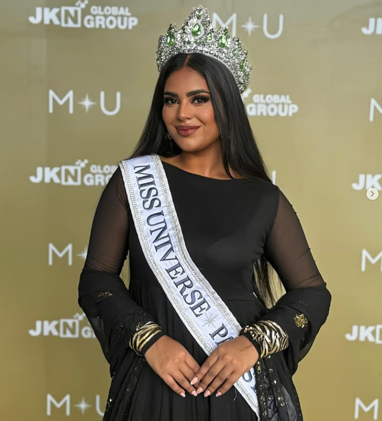 Roma Riaz, first Pakistani Christian at Miss Universe, slams colorist ...