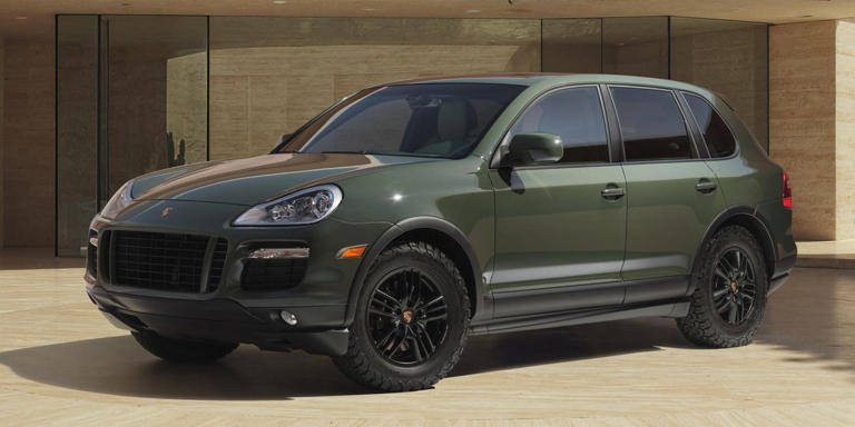 Porsche Just Brought a Stick-Shift 1st-Gen Cayenne GTS Back to Better ...