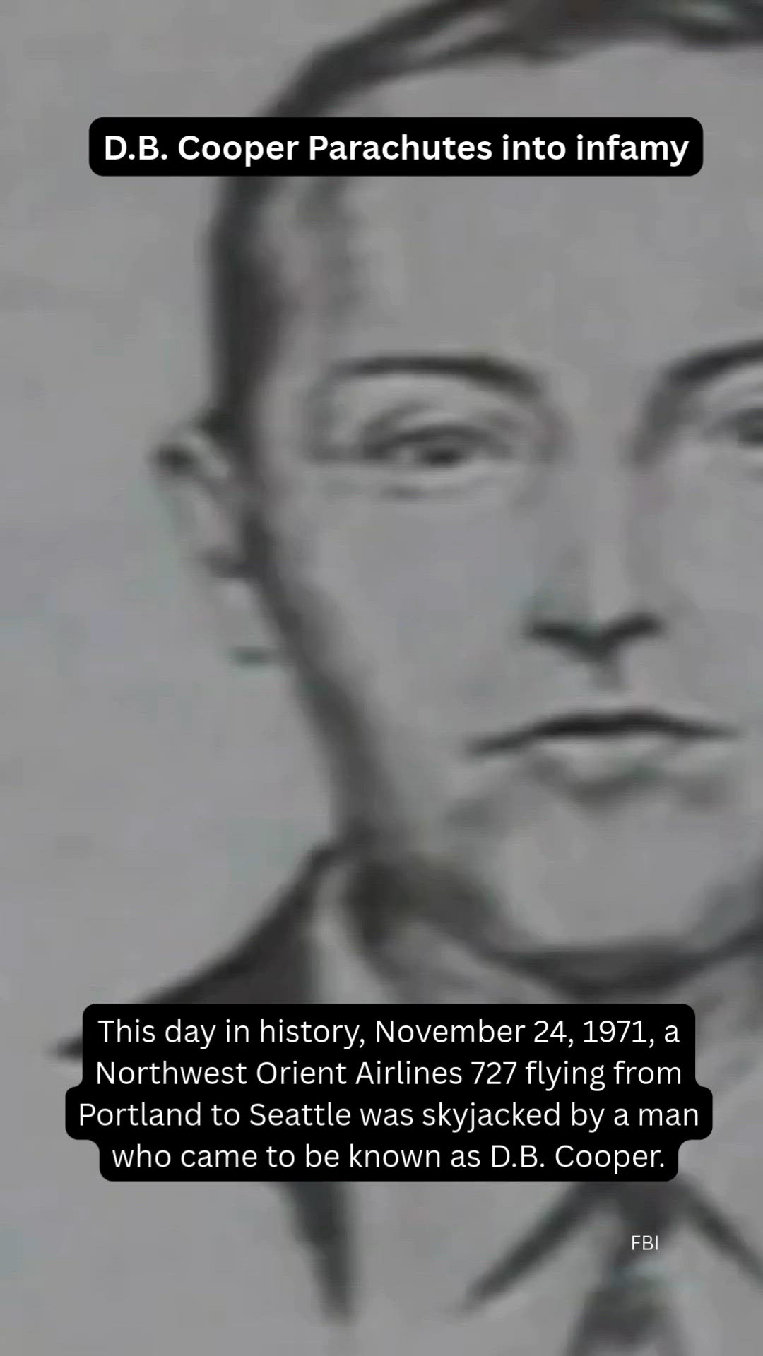 D.B. Cooper skyjacking remains unsolved 54 years after he parachuted ...