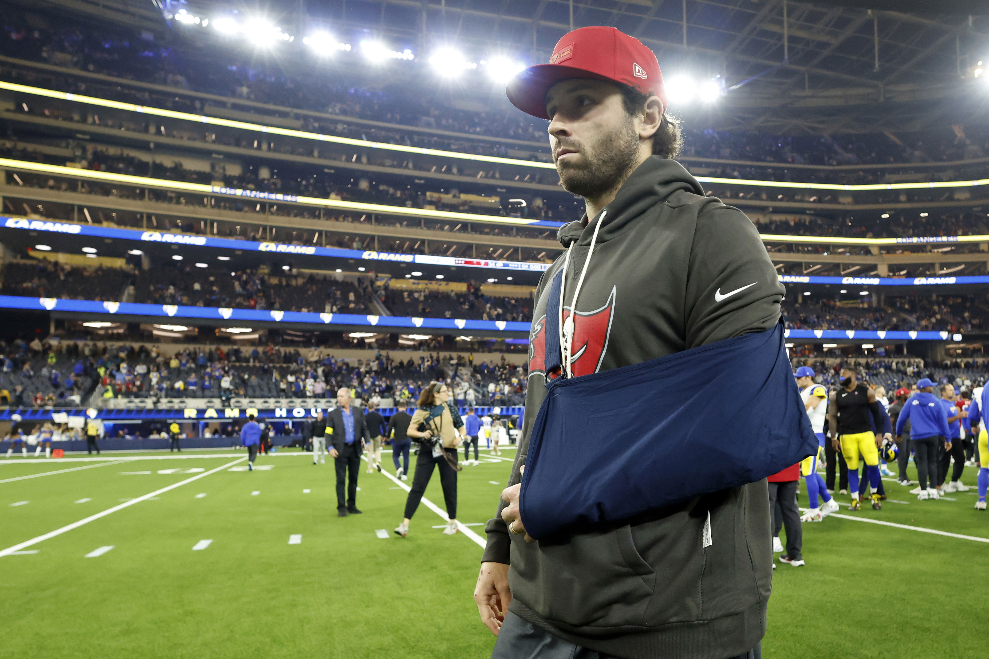Buccaneers get promising update on Baker Mayfield after SNF exit