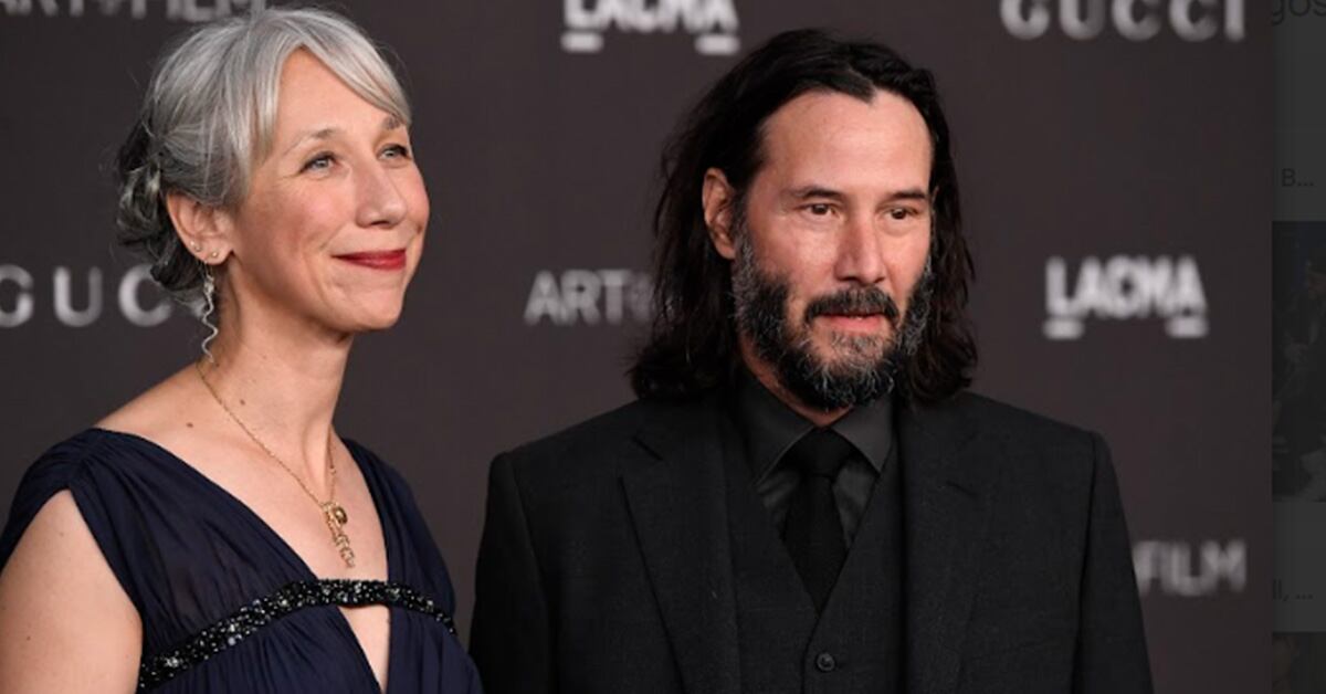 “Ahora ella se ve más joven”, el look de la novia de Keanu Reeves por ...