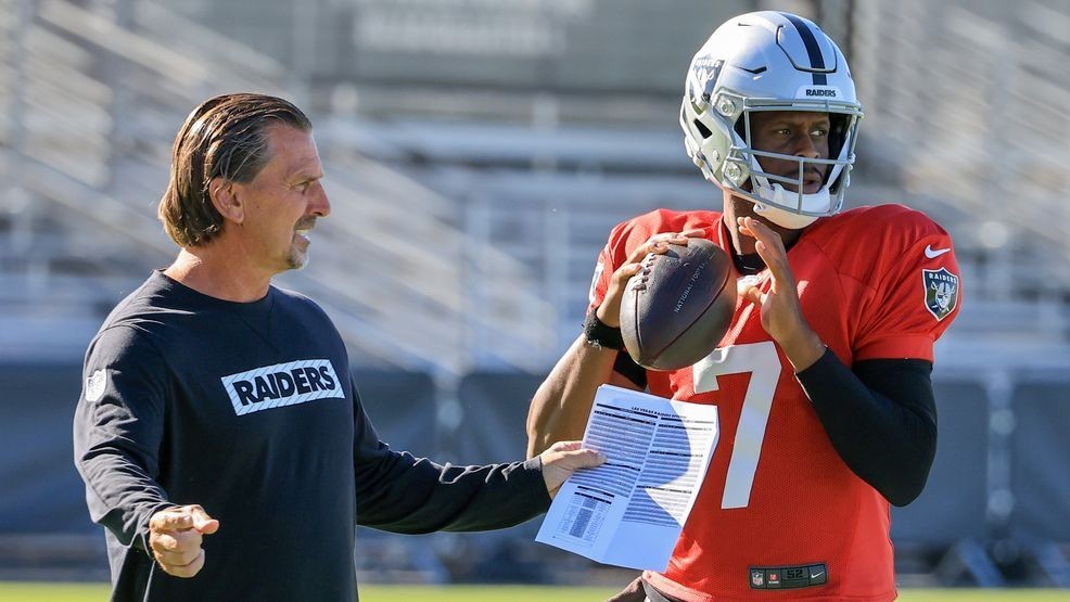 Raiders name Greg Olson interim offensive coordinator